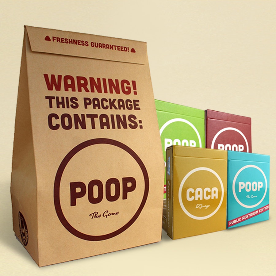 POOP: Brown Bag Combo & Expansions Bundle | Board Games | Drop