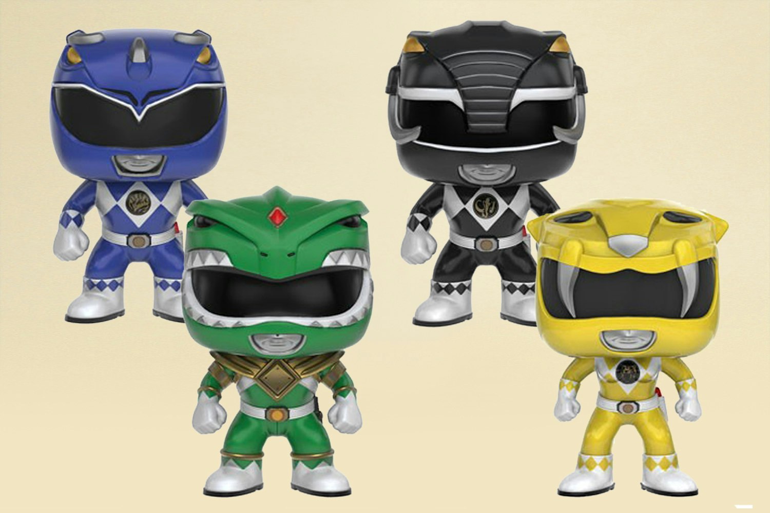 POP! TV: Mighty Power Rangers Set | Miniatures | Drop