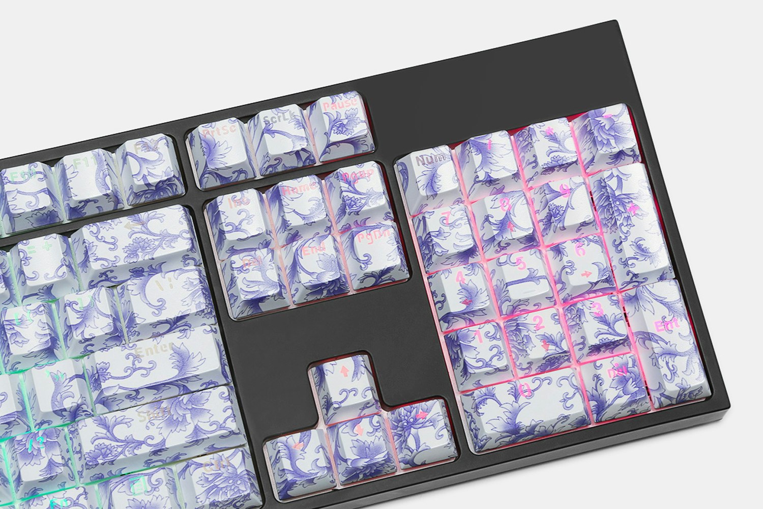 Porcelain ABS Shine-Through 104-Keycap Set | Mechanical Keyboards ...