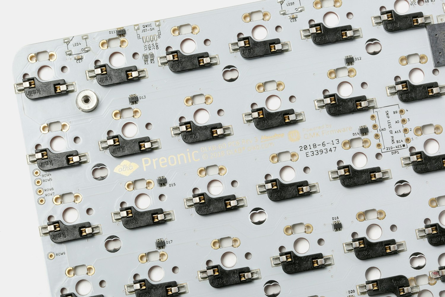 Drop + OLKB Preonic Keyboard MX Kit V3 | Ortholinear Mechanical Keyboards