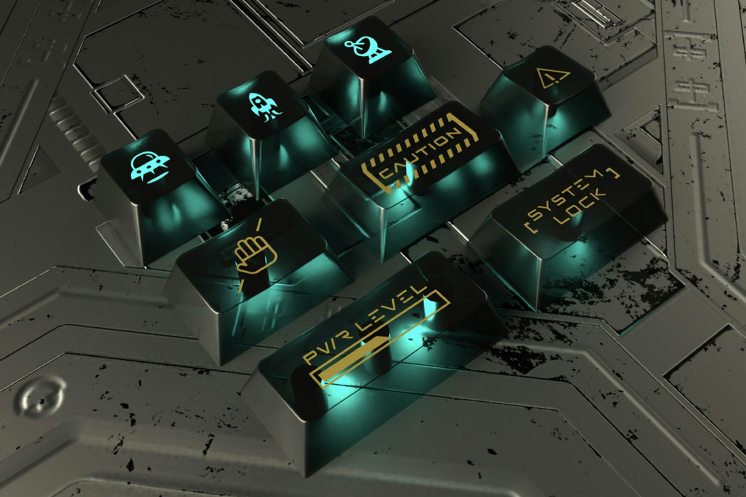QKA KEEB Road to Outer Space Keycap Set | Mechanical Keyboards ...