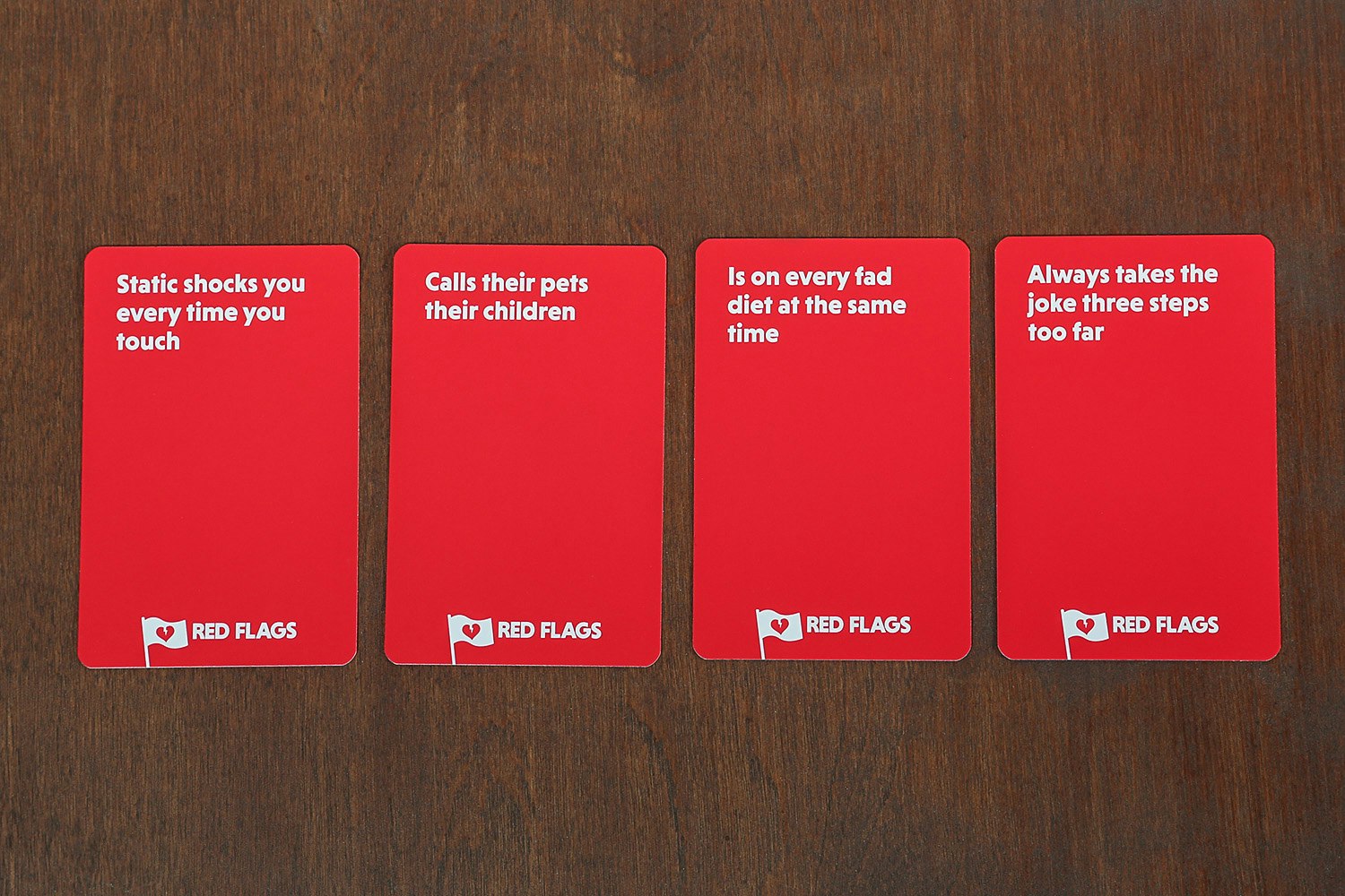 Red Flags: The Game of Terrible Dates | Board Games | Drop