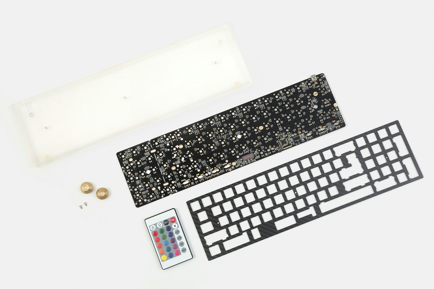 Red Scarf II+ Ver. D Custom Mechanical Keyboard Kit | Mechanical ...