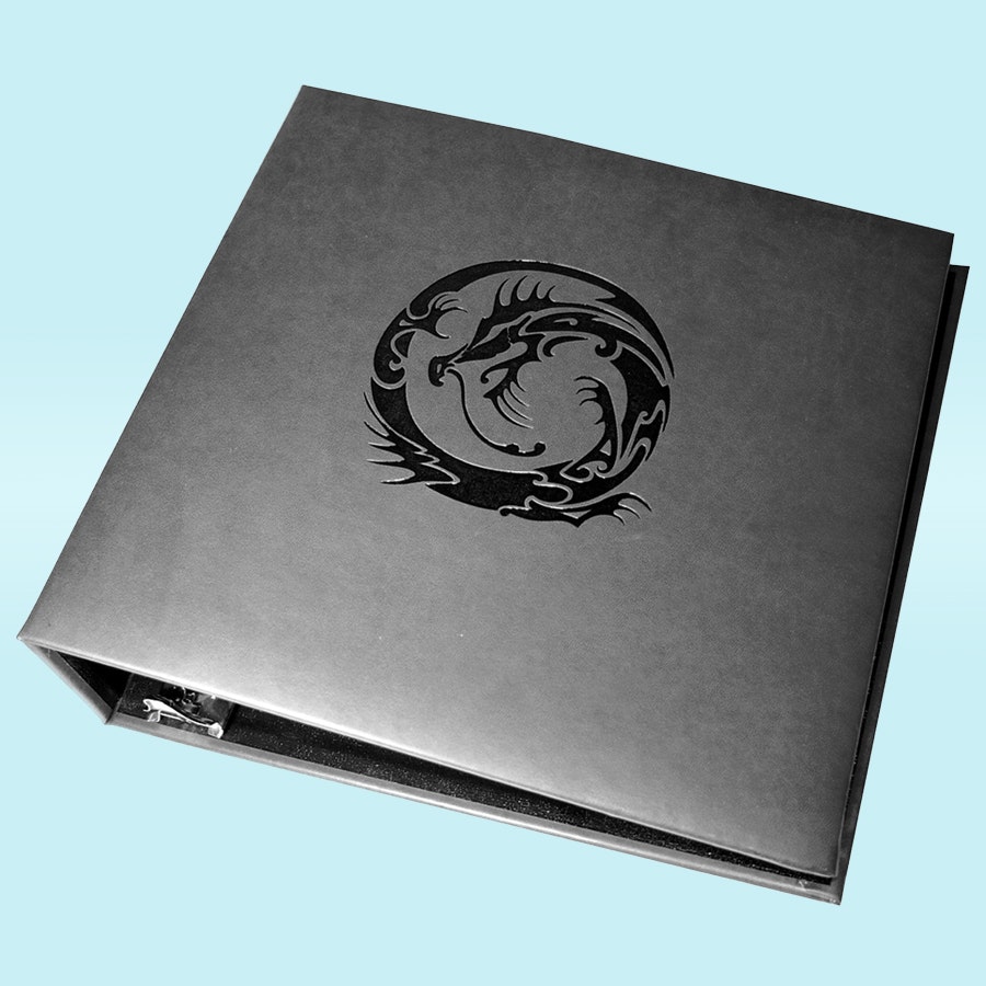 REP Gaming 2.5" Hand-Turned Binder Details | Binders | TCG Binders | Drop