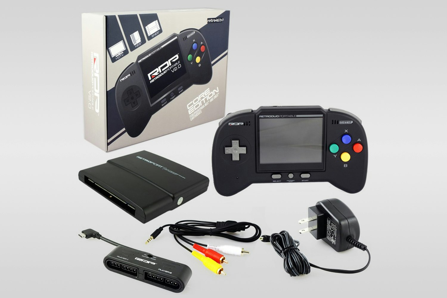 Retro-Bit RDP V2.0:Core Edition Black for NES/SNES | Game Consoles | Drop