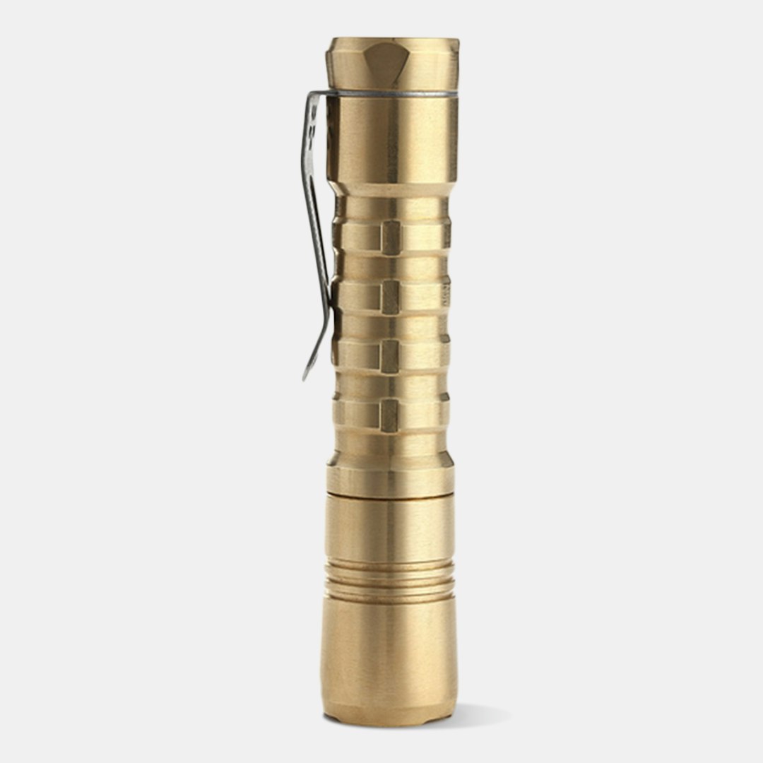 ReyLight Brass Pineapple V4 LED Flashlight | Flashlights | Large ...