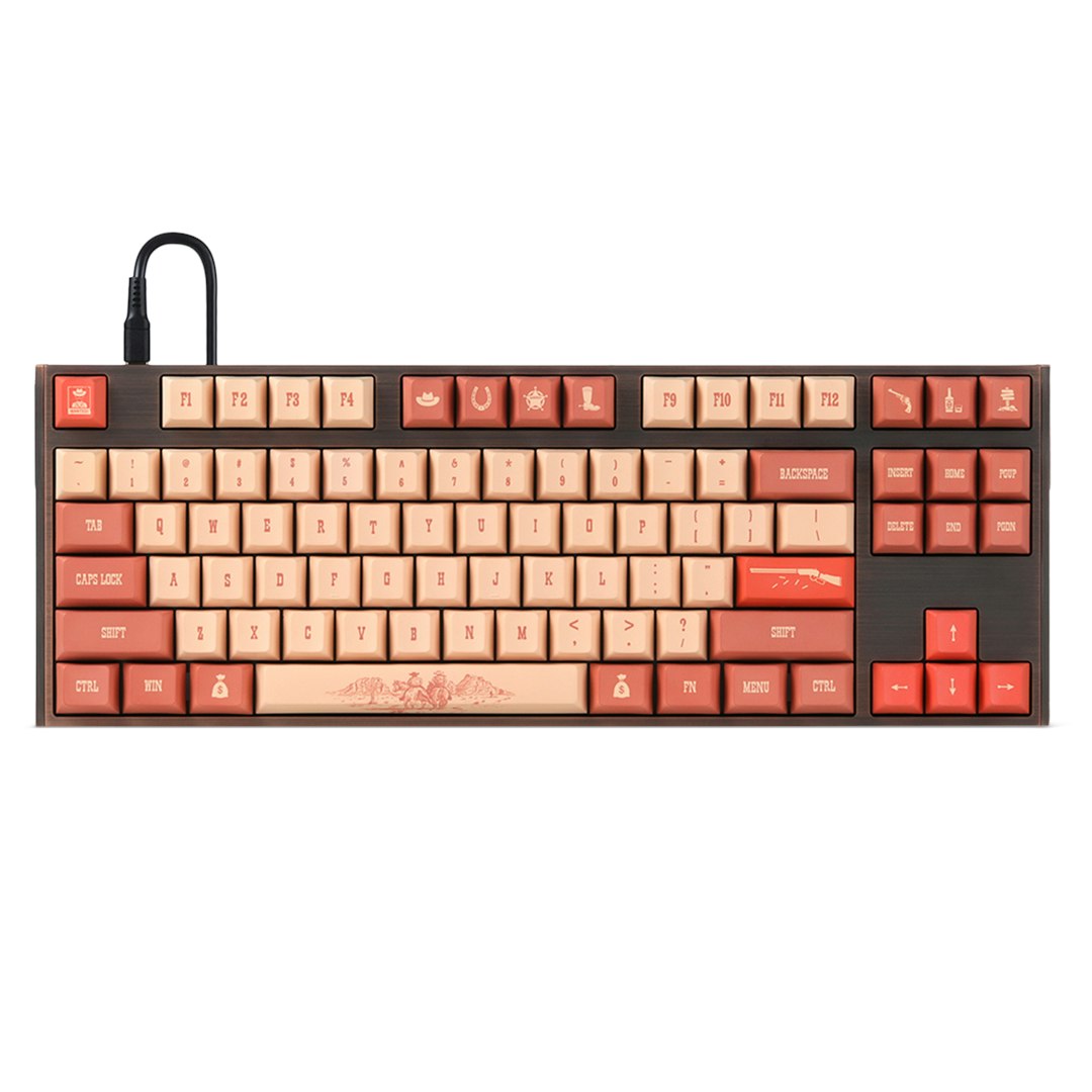 RJiang R87 Cowboy-Themed Mechanical Keyboard | Mechanical Keyboards ...