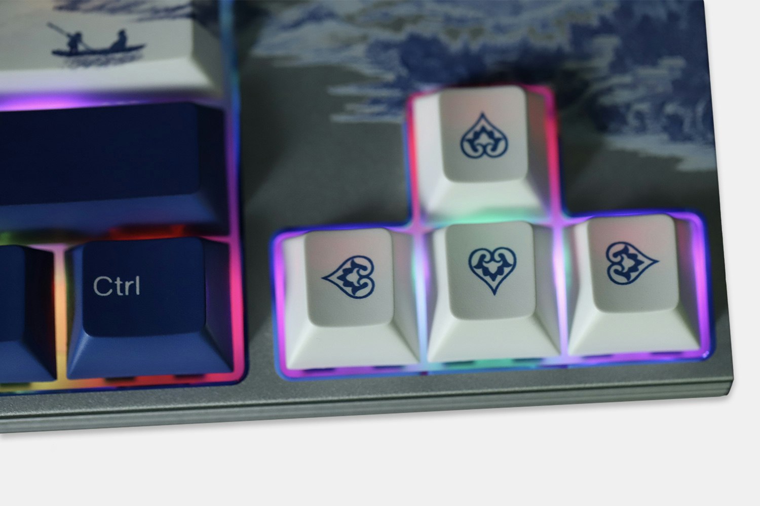 RJiang Triple Mode Porcelain Mechanical Keyboard | Mechanical Keyboards ...