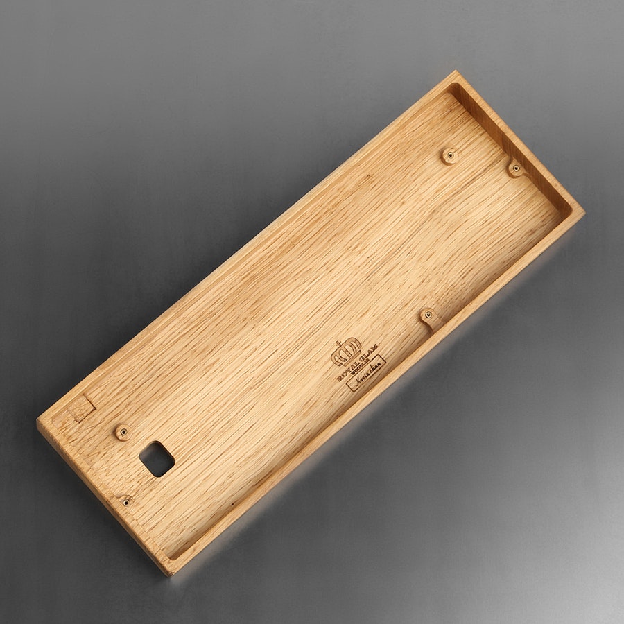 Royal Glam 60% Wood Keyboard Case | Mechanical Keyboards | Components ...