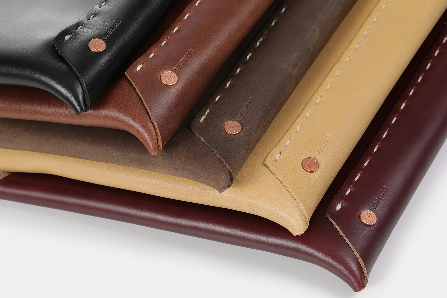 Rustico Leather Wall Pocket - Saddle | Battlestations | Other | Drop