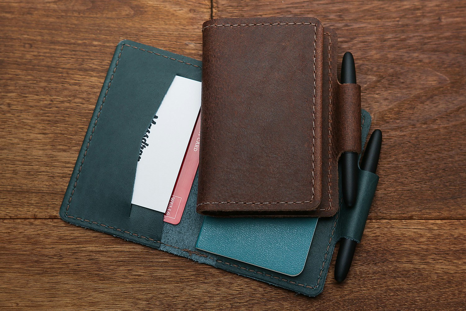 Rustico Orbiter Leather Wallet | Storage | Drop