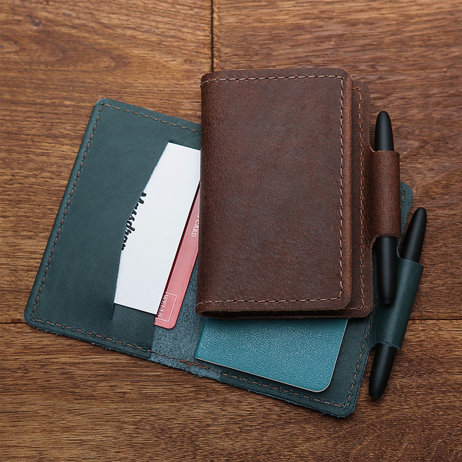 Rustico Orbiter Leather Wallet | Storage | Drop