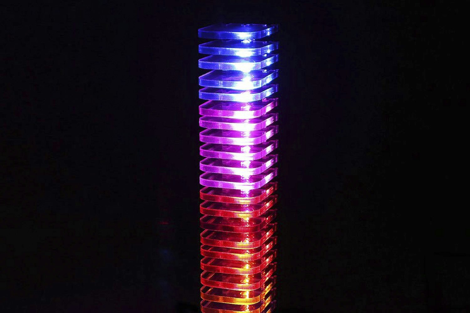 SainSmart 21-Segment Music VU Meter Tower LED Kit | Drop