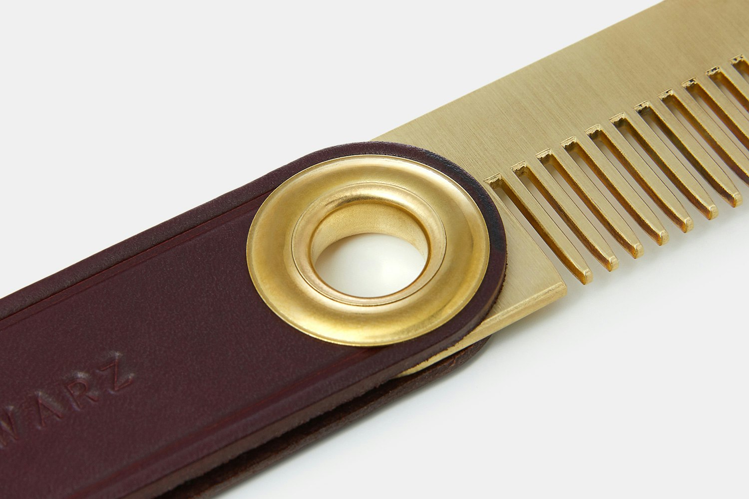 Schwarz SI: 1942 Brass & Stainless Steel Comb | Combs & Brushes | Drop