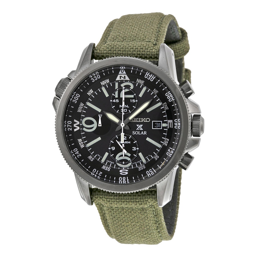 Seiko Solar Compass Watch | Watches | Quartz Watches | Drop