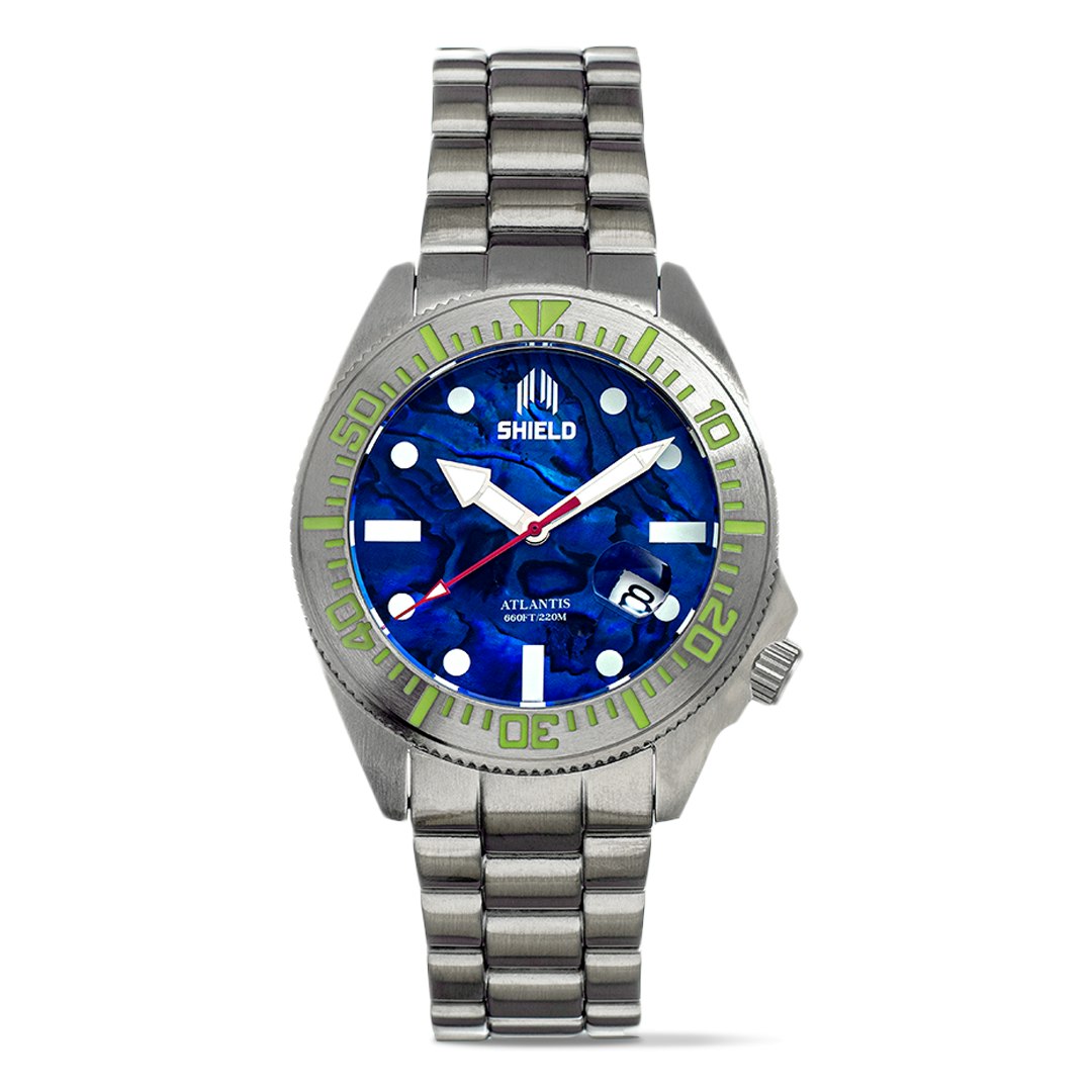 Shield Atlantis Automatic Dive Watch Details | Watches | Dive Watches ...