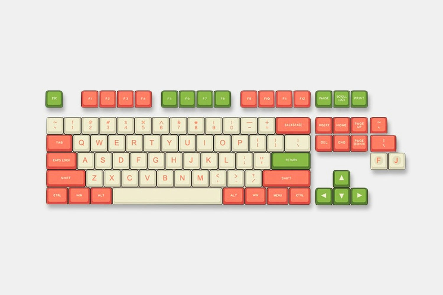 Signature Plastics SA Sushi Keycap Set | Mechanical Keyboards | Keycaps ...