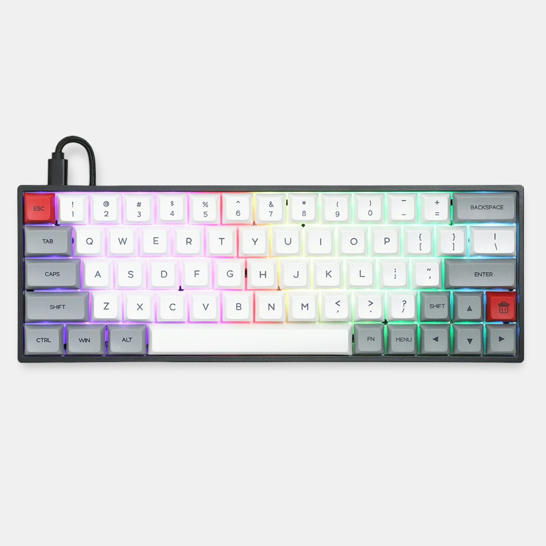 Skyloong SK64 Optical-Switch Hot-Swappable 60% Keyboard | Mechanical ...