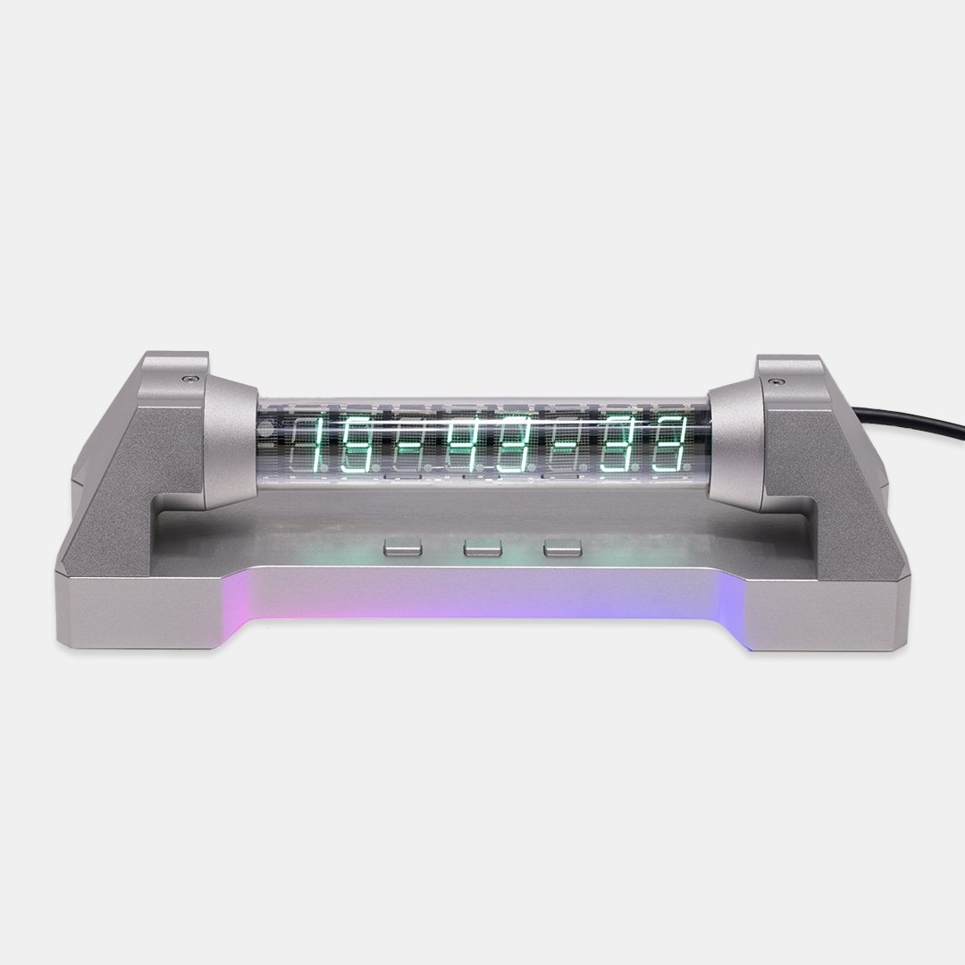 SLCreate Aluminum VFD Clock | Battlestations | Desk Accessories | Other ...