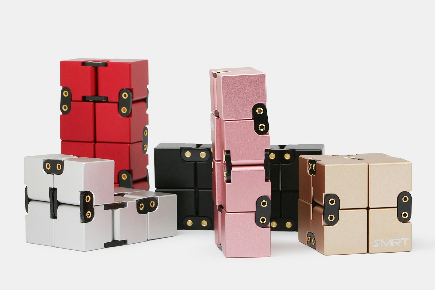 SMRT Aluminum Loop Cubes | Fidget Toys | Drop