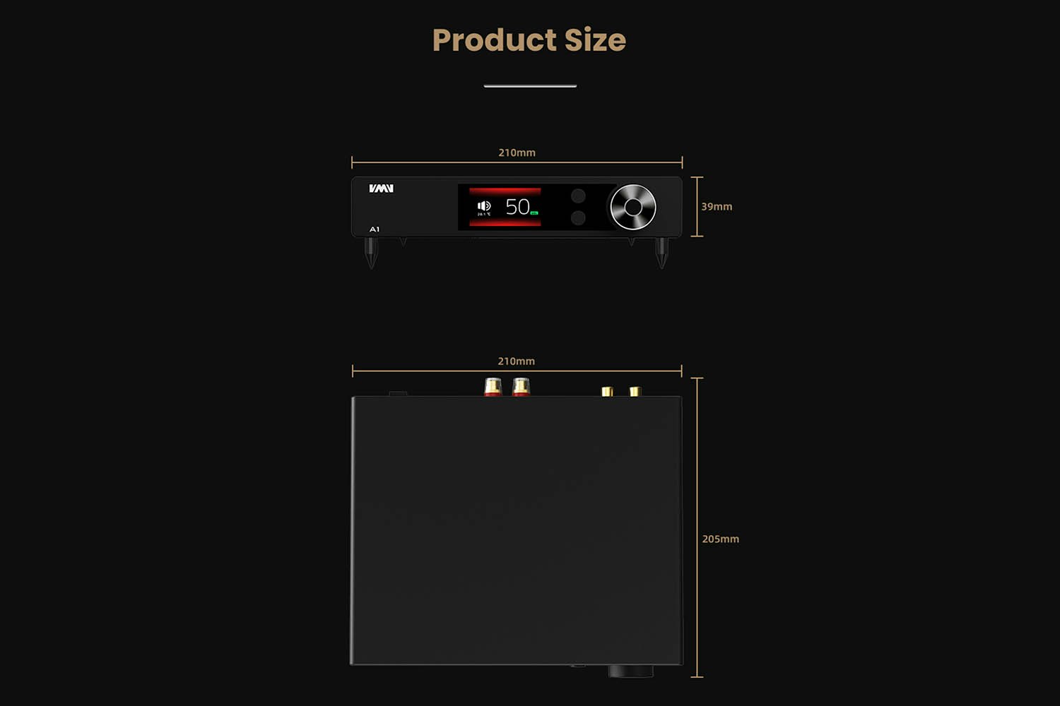 SMSL VMV A1 Power Amplifier | Audiophile | Amps | Drop