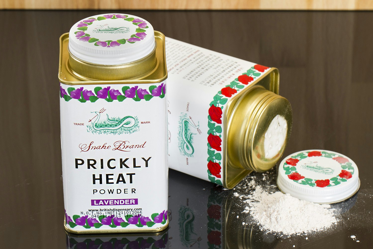 Snake Brand Prickly Heat Powder 2 Pack | Drop