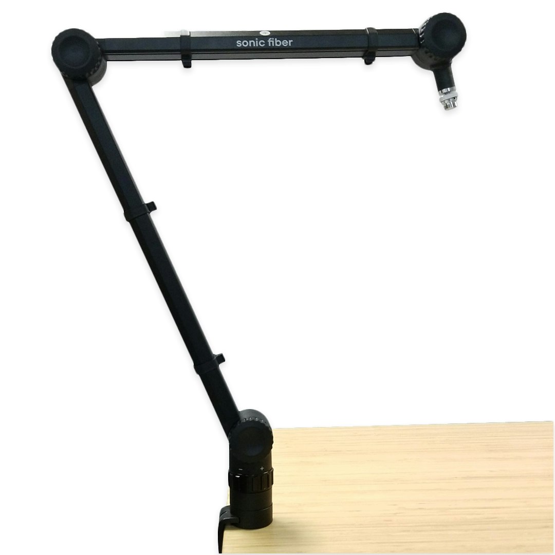 Sonic Fiber Deluxe Microphone Boom Arm | Battlestations | Desk ...