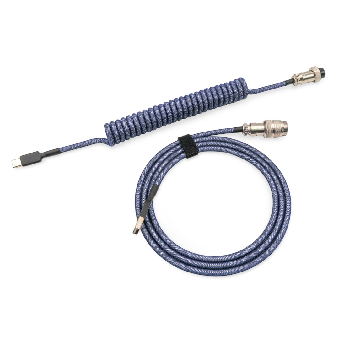 Space Cables Purple Mist Coiled Aviator Cable Details | Mechanical ...