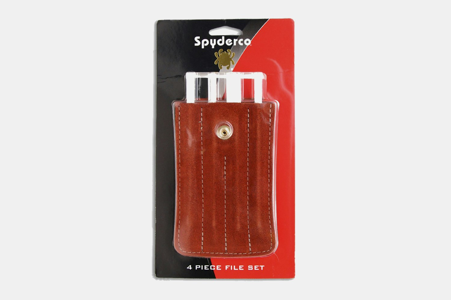 Spyderco Ceramic File Set w/ Leather Carrying Case | Knife Sharpeners ...