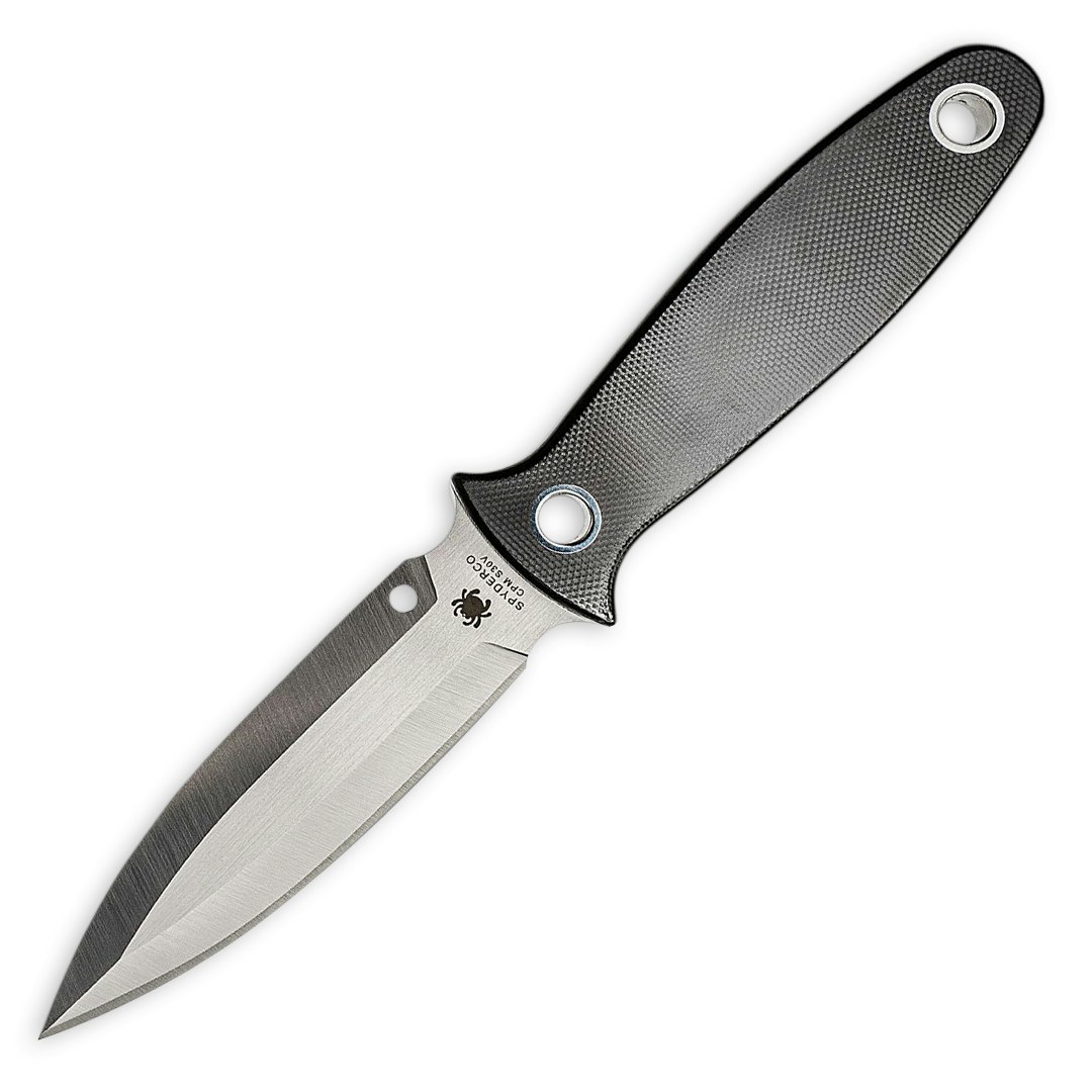 Spyderco Nightstick S30V Fixed Blade Knife w/ Sheath | Knives ...