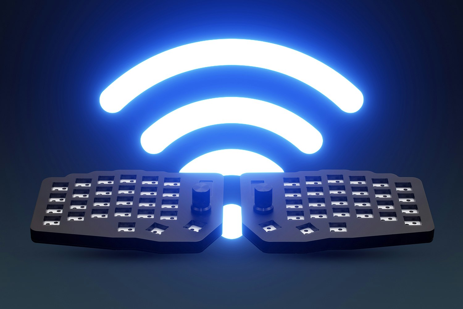 Standard Keys TWS Split Mechanical Keyboard with MOMOKA Switches ...