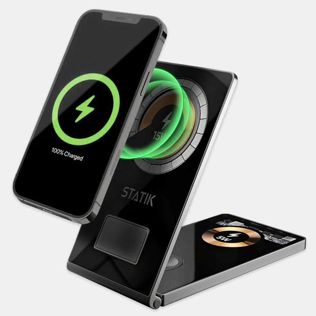 STATIK 3-in-1 Foldable MagCharger | Battlestations | Desk Accessories ...