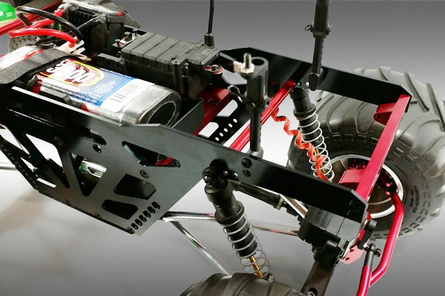 STRC Izilla LCG Monster Truck Conversion for Wraith | Drop