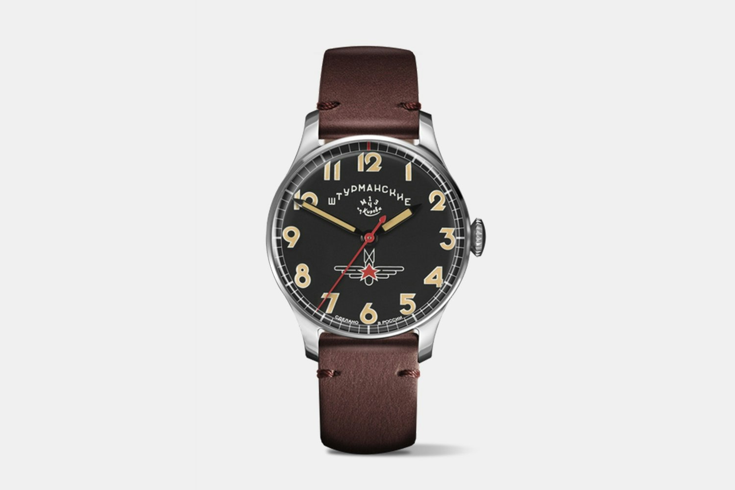 Sturmanskie Gagarin Commemorative 33mm Mechanical Watch | Watches ...
