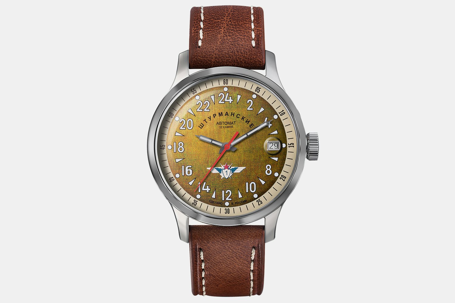 Sturmanskie Open Space 24-Hour Automatic Watch | Watches | Pilot ...