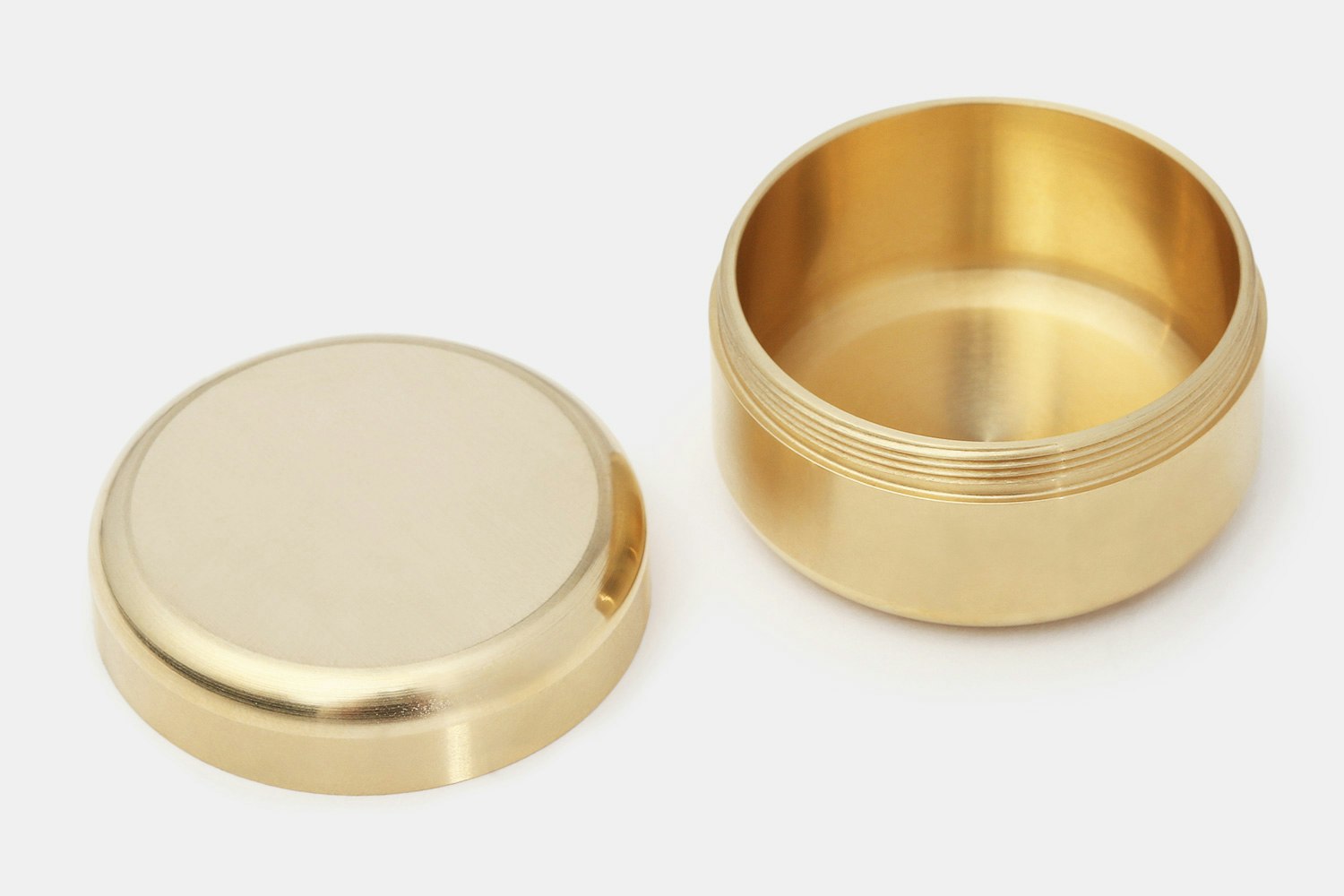 Sunshine Products Brass Pill Box | Containers | Drop