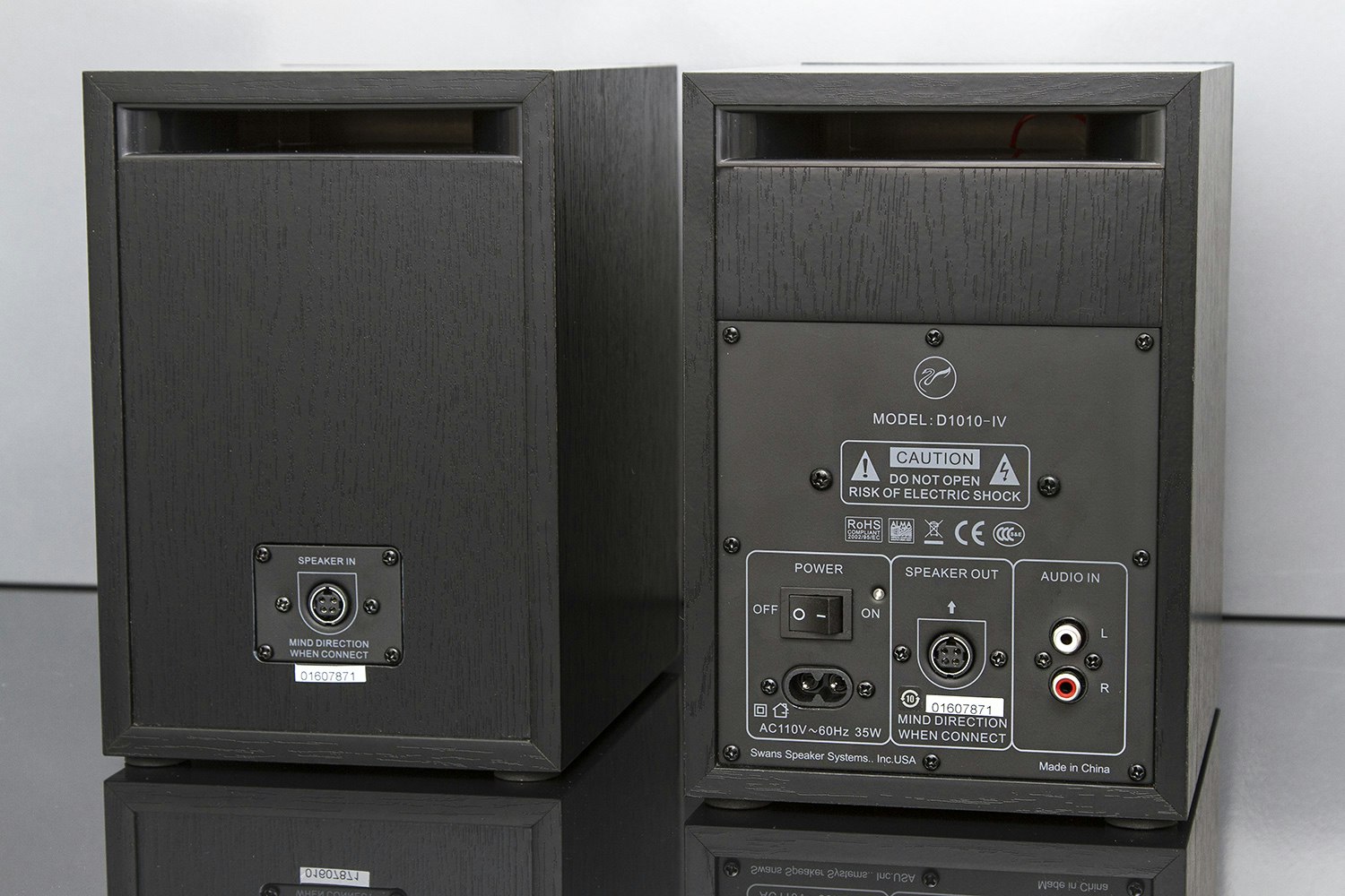 Swan D1010 Mk IV Powered Speakers | Audiophile | Drop