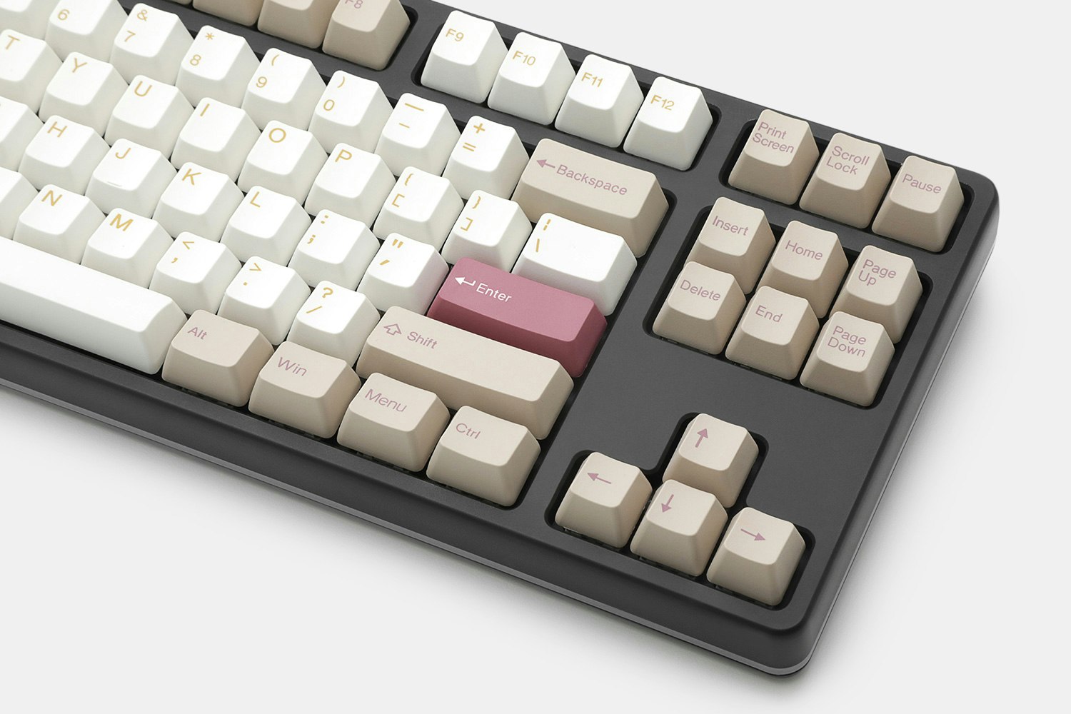 Tai-Hao ABS Shell Sand & Vintage Camel Keycap Sets | Mechanical ...