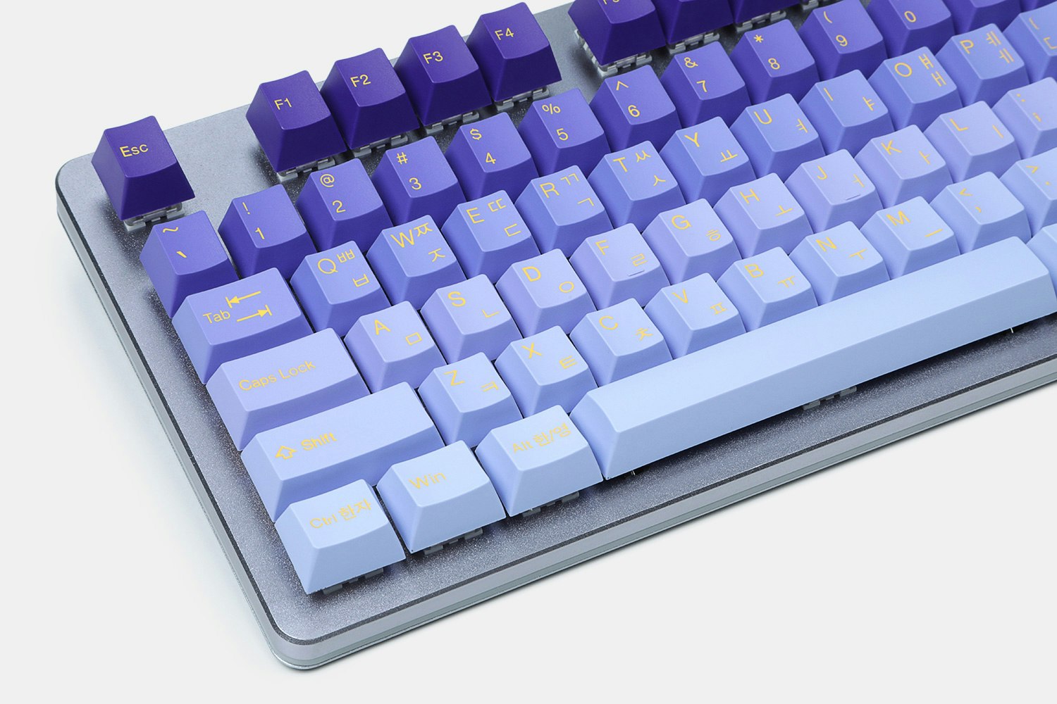 Tai-Hao Hangul Gradient Doubleshot ABS Cubic Keycap Set | Mechanical ...