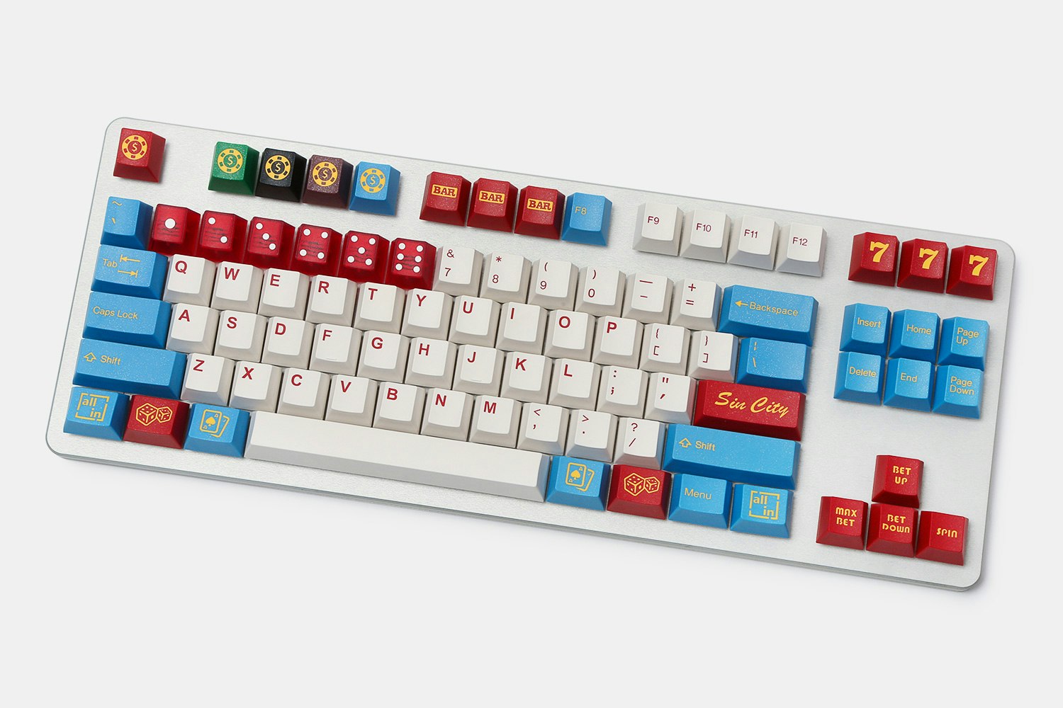 Tai-Hao Sin City Cubic Keycap Set (112-Keys) | Mechanical Keyboards ...