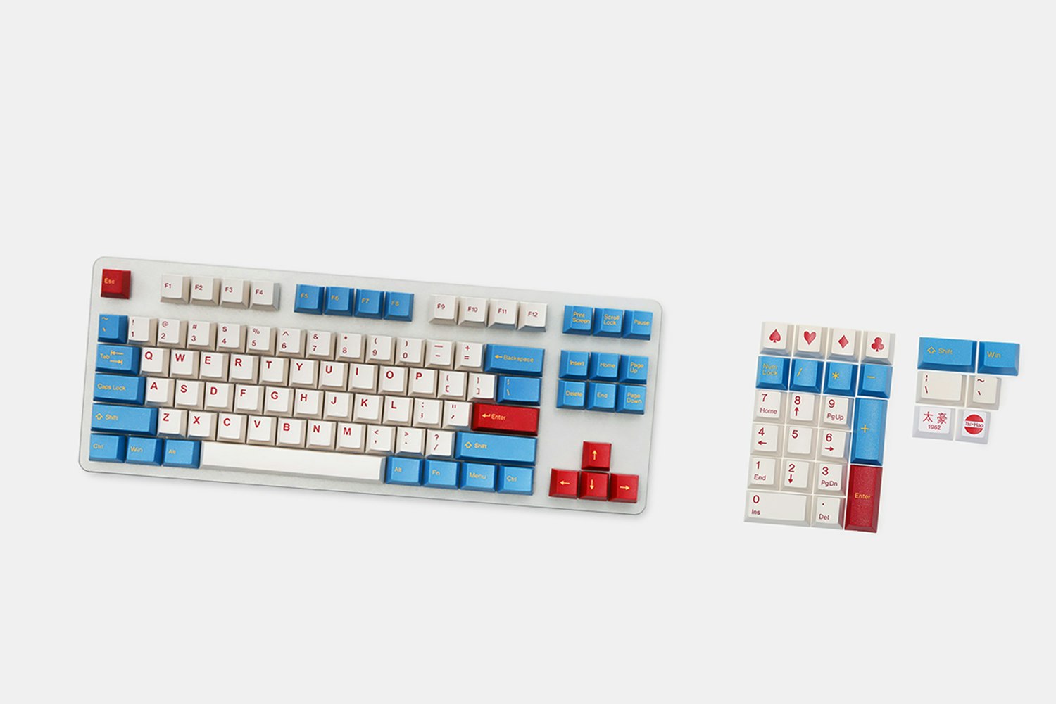 Tai-Hao Sin City Cubic Keycap Set (112-Keys) | Mechanical Keyboards ...