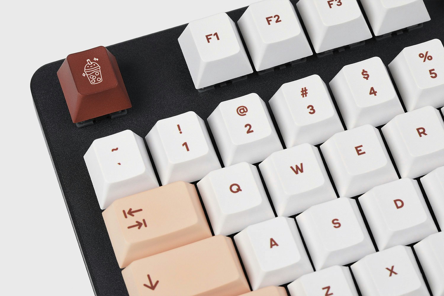 Teacaps Brown Sugar Boba Keycap Set | Mechanical Keyboards | Keycaps ...