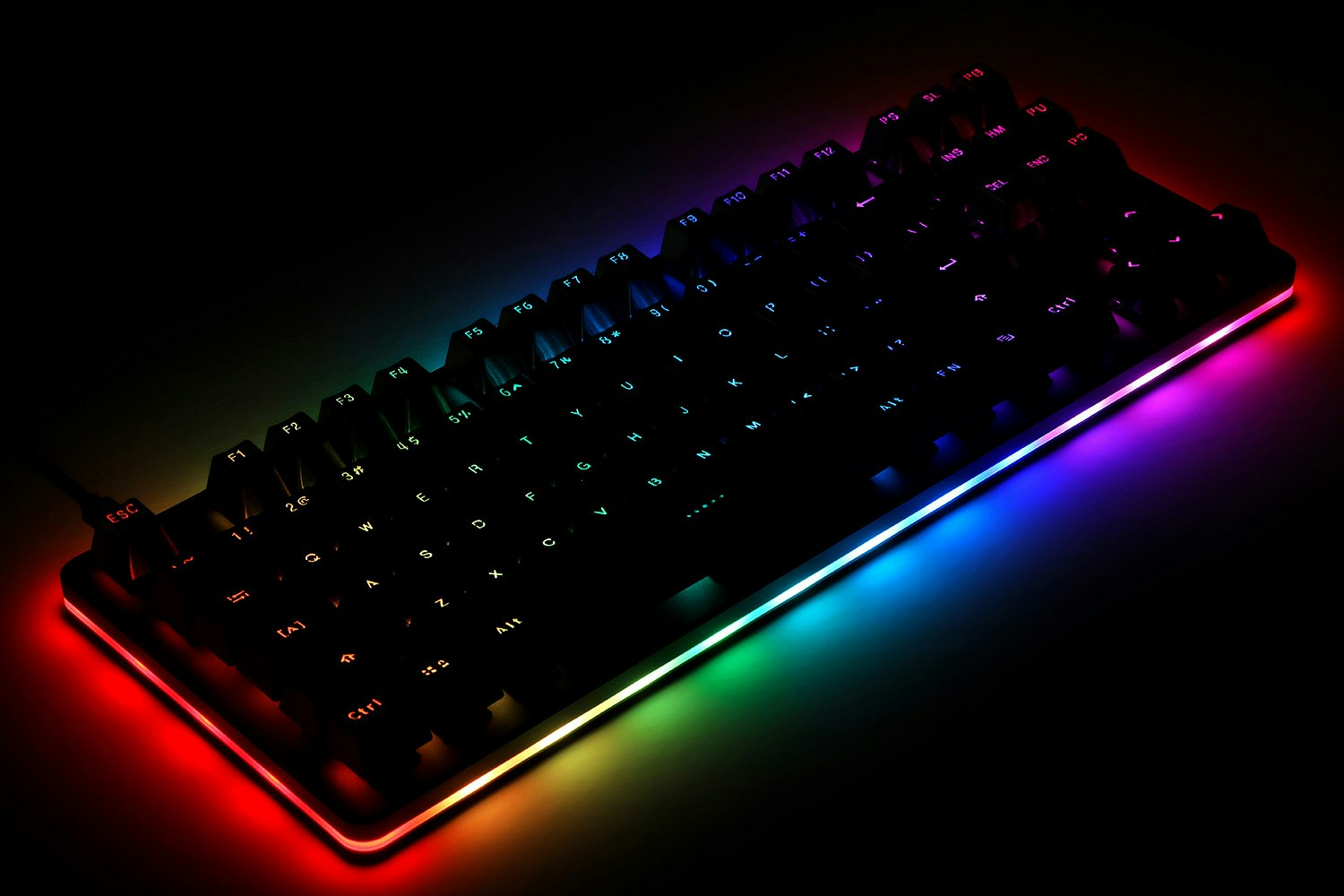 Teamwolf Stainless Steel MX 104-Key Keycap Set | Mechanical Keyboards ...