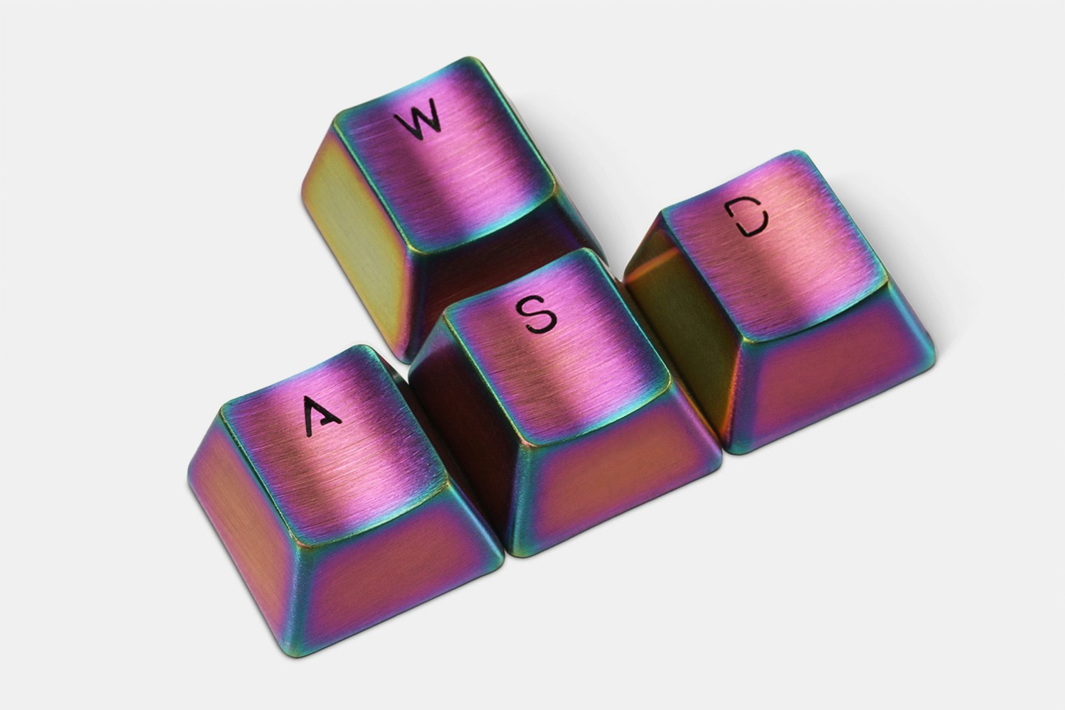Teamwolf Stainless Steel MX Keycaps V2 | Mechanical Keyboards | Keycaps ...