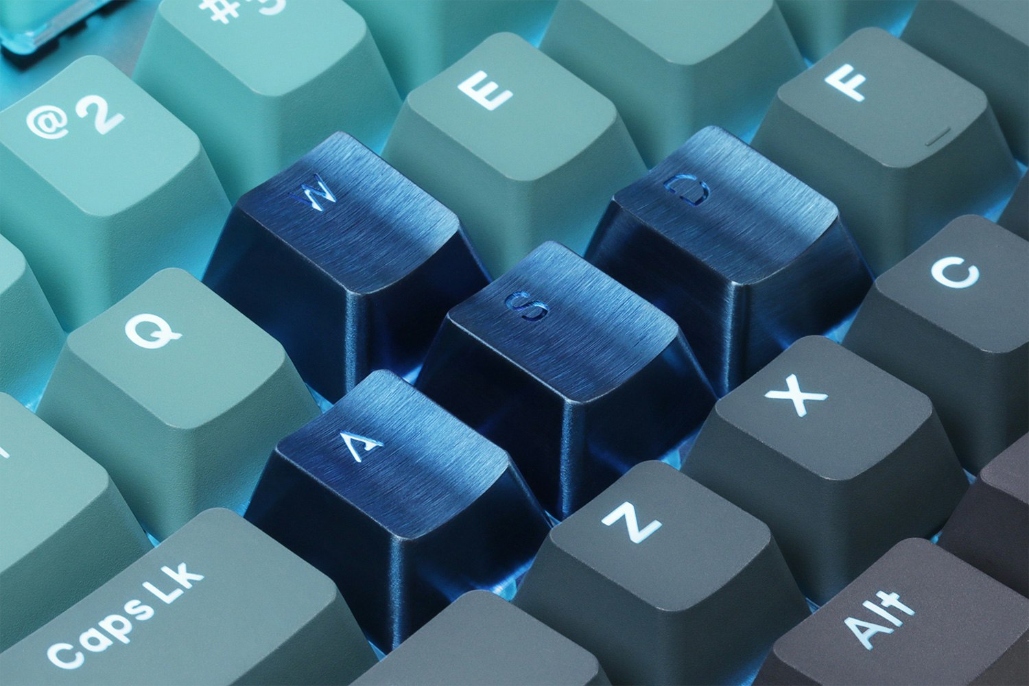 Teamwolf Stainless Steel MX Keycaps V2 | Mechanical Keyboards | Keycaps ...