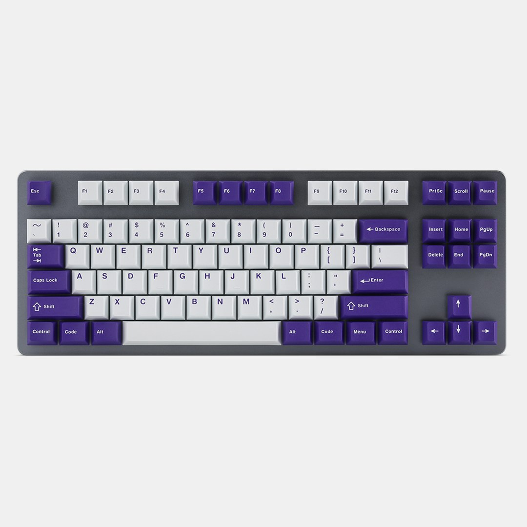 TECSEE Purple Cloud PBT Keycap Set | Mechanical Keyboards | Keycaps ...