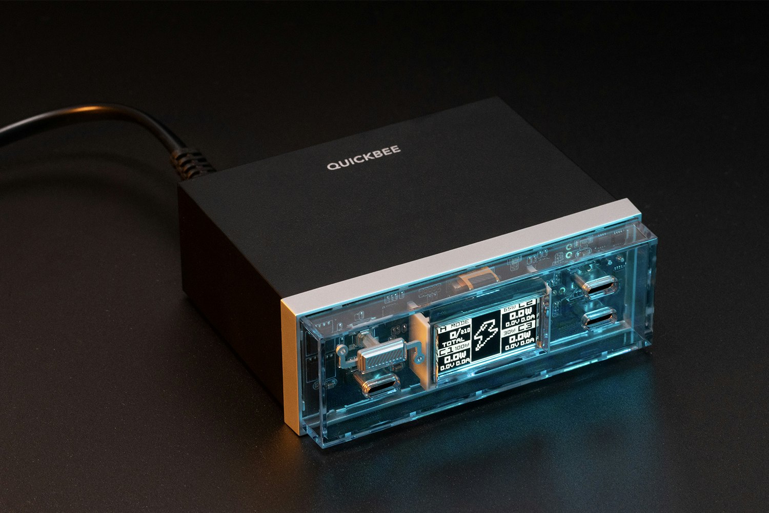 Tegic Quickbee 210-Watt Charging Dock | Battlestations | Desk Accessories | Chargers | Drop