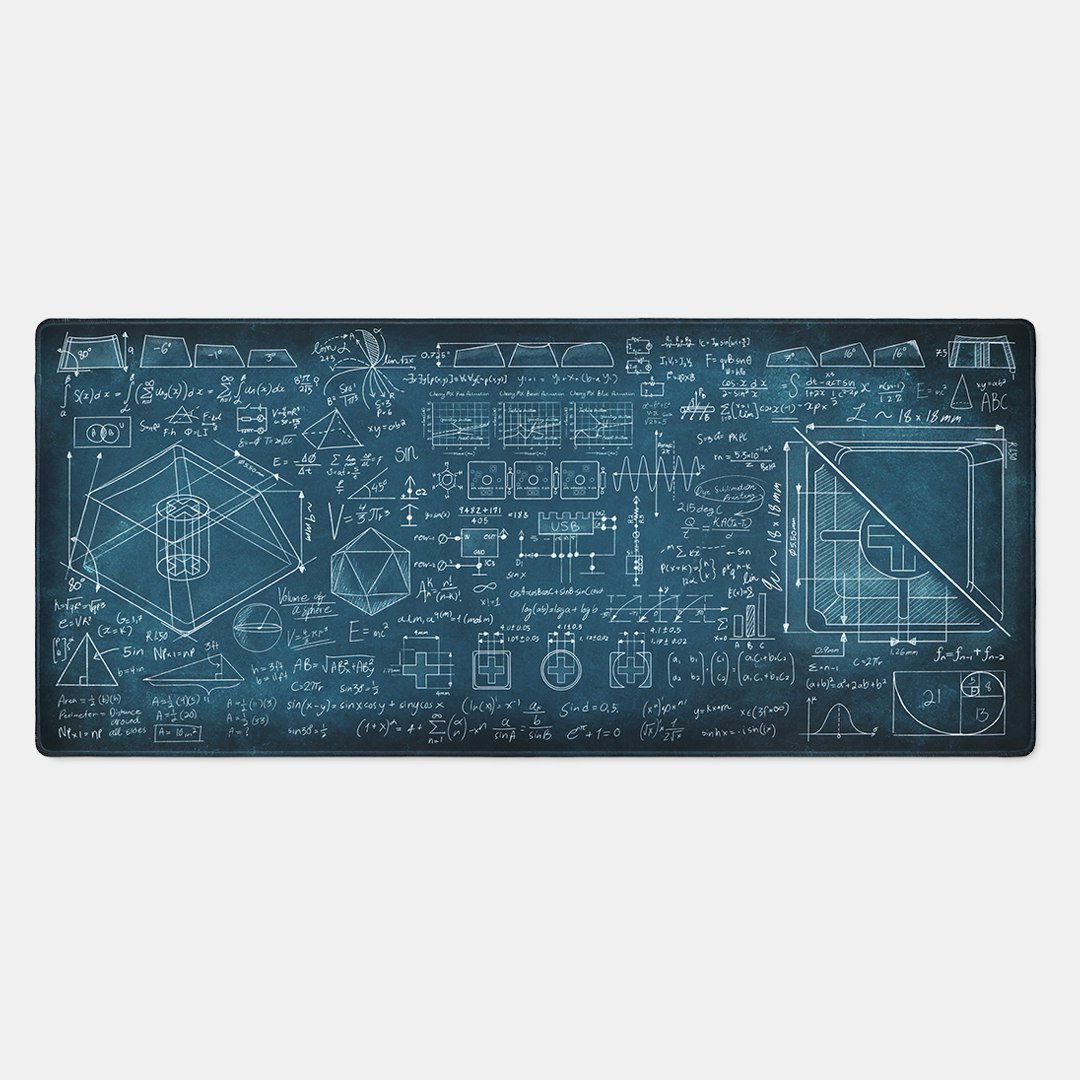 Terra Keycaps Chalk Desk Mat | Battlestations | Desk Mats | Themed Desk ...