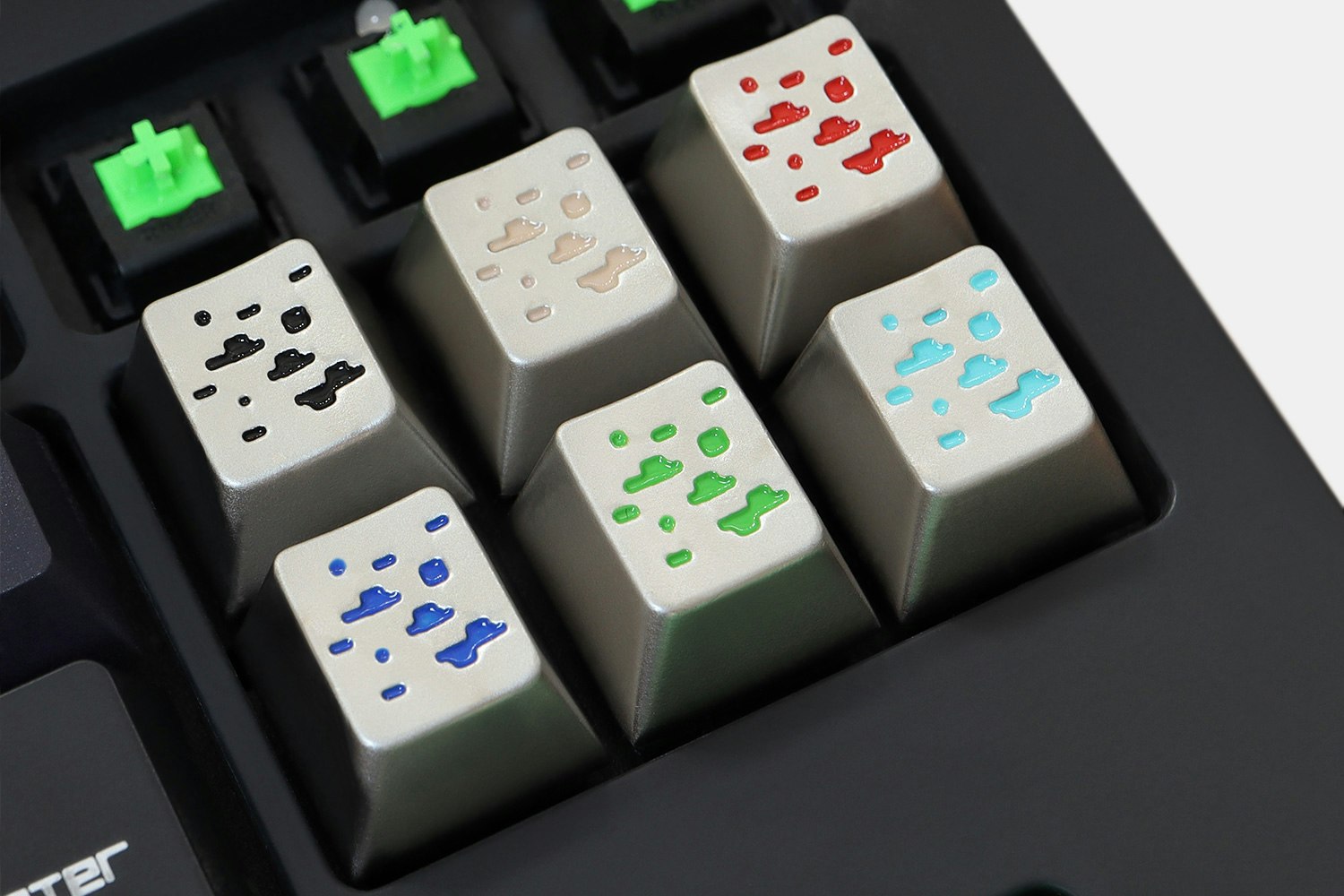 Terra Keycaps Metal Ore Artisan Keycap Set | Mechanical Keyboards ...