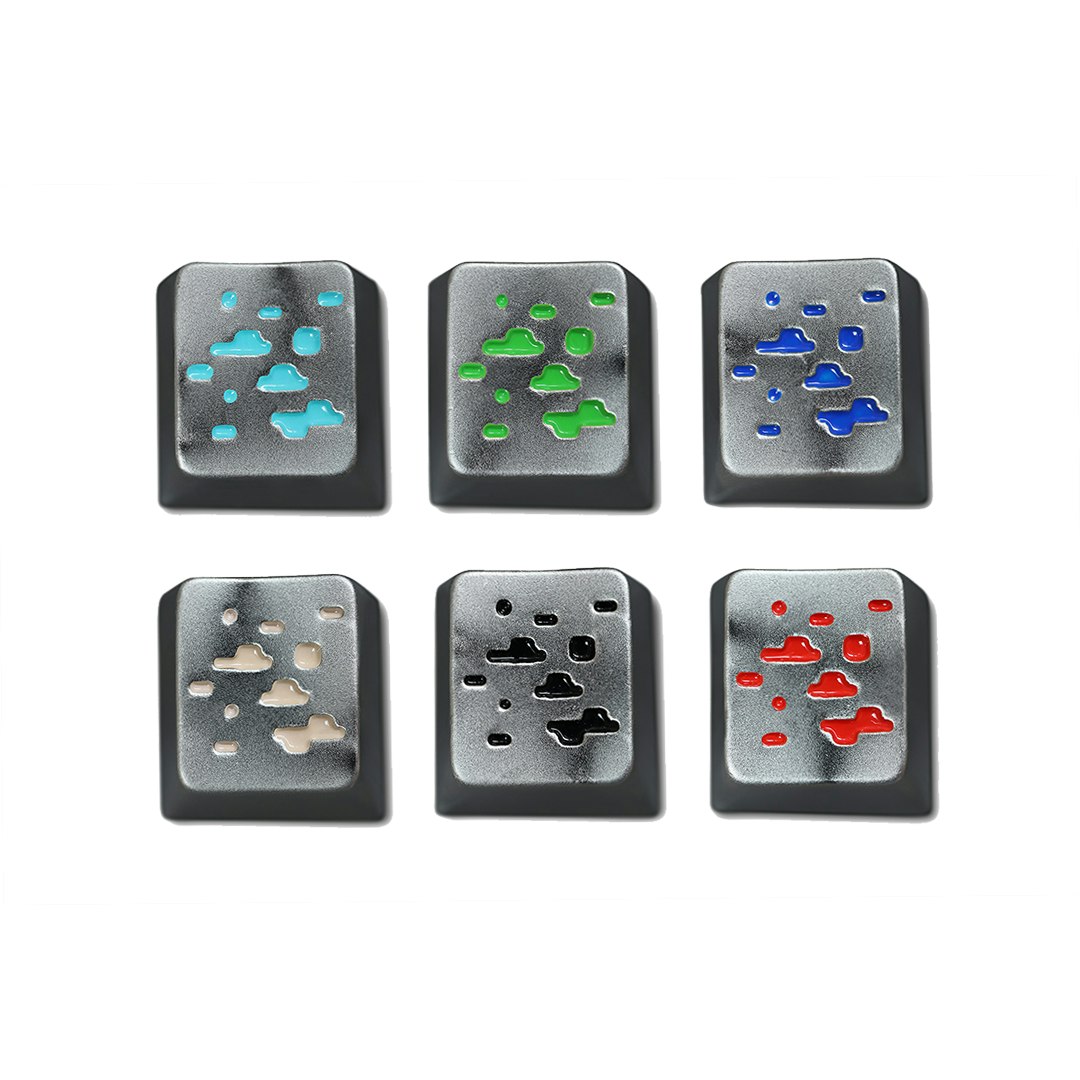 Terra Keycaps Metal Ore Artisan Keycap Set Photos | Mechanical ...